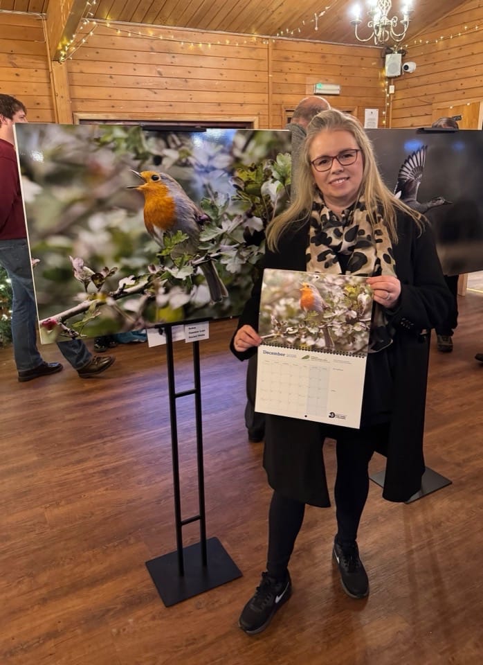 Rachel Watts - Robin selected for the Wildlife Trust Calendar - ImageZ